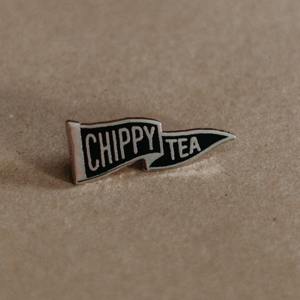 CHIPPY TEA - ENAMEL PIN – Right Nice Stuff